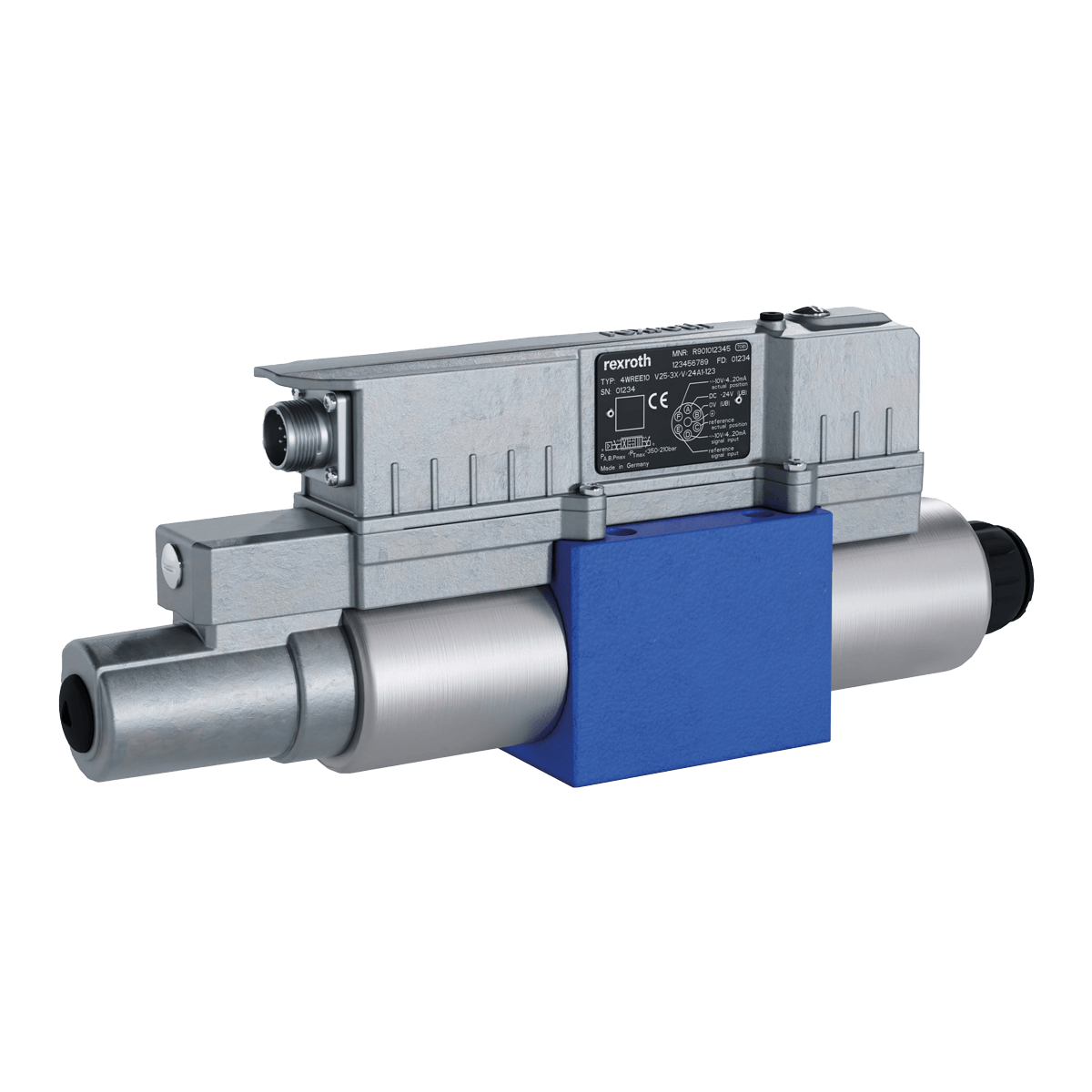 Bosch Rexroth Hydraulic proportional, high-response and servo-valves ...