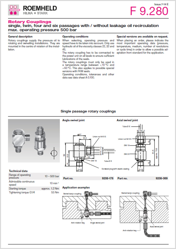 Rotary Couplings - HYQUIP Limited
